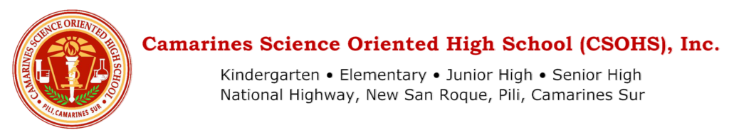 CamSci — Camarines Science Oriented High School (CSOHS)